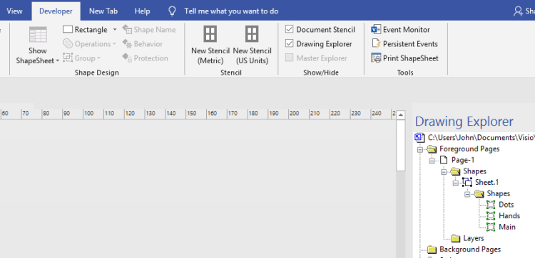 drawing-explorer – john Visio MVP