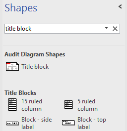 Visio Title Block – john Visio MVP